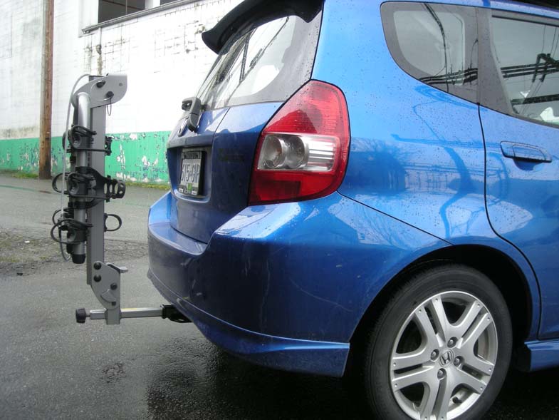 2007 Honda Fit: roof rack, cargo box, bike rack - Rack Attack Articles ...