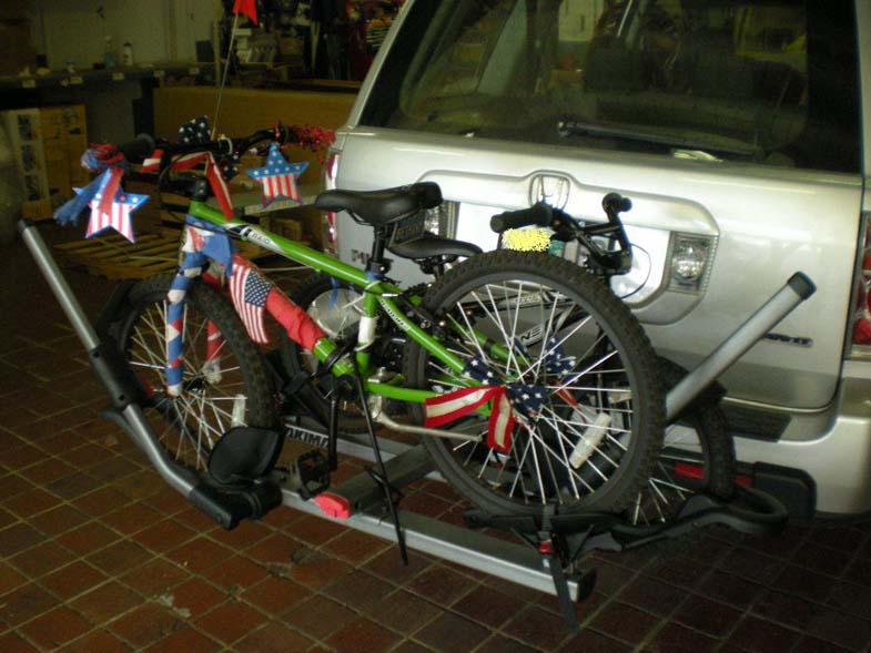 How to put womens and kids frames on your bike rack without adapters ...