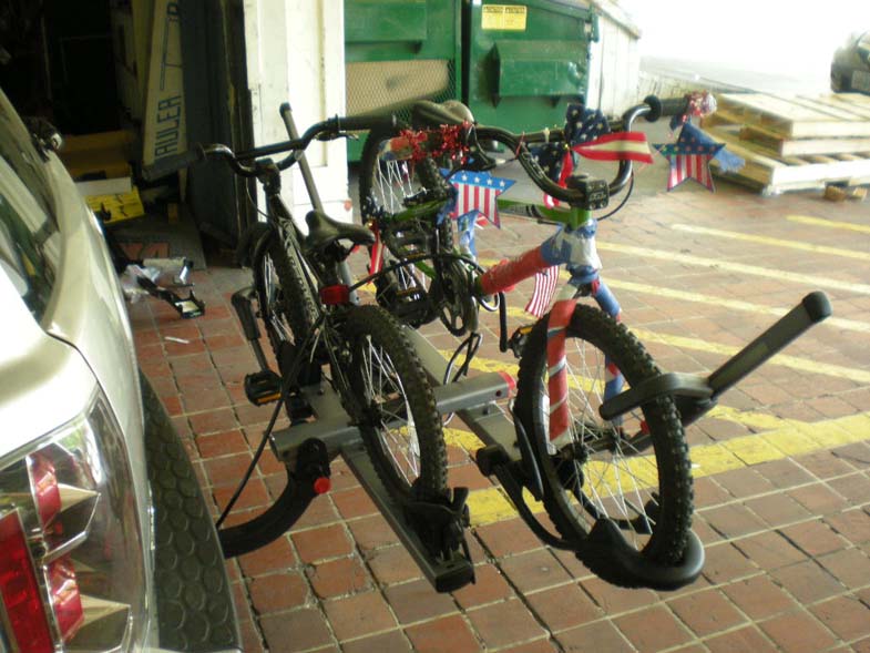 How to put womens and kids frames on your bike rack without adapters ...