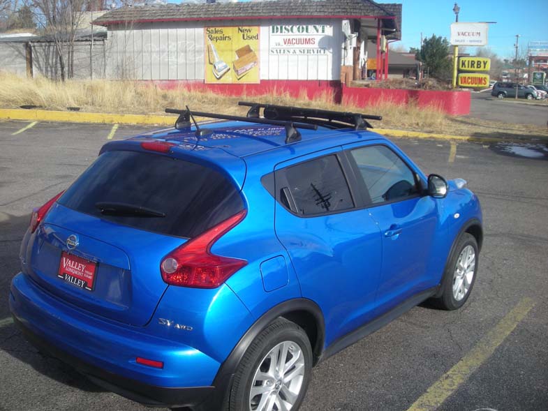 2011 Nissan Juke Yakima roof rack installation - Rack Attack Articles ...