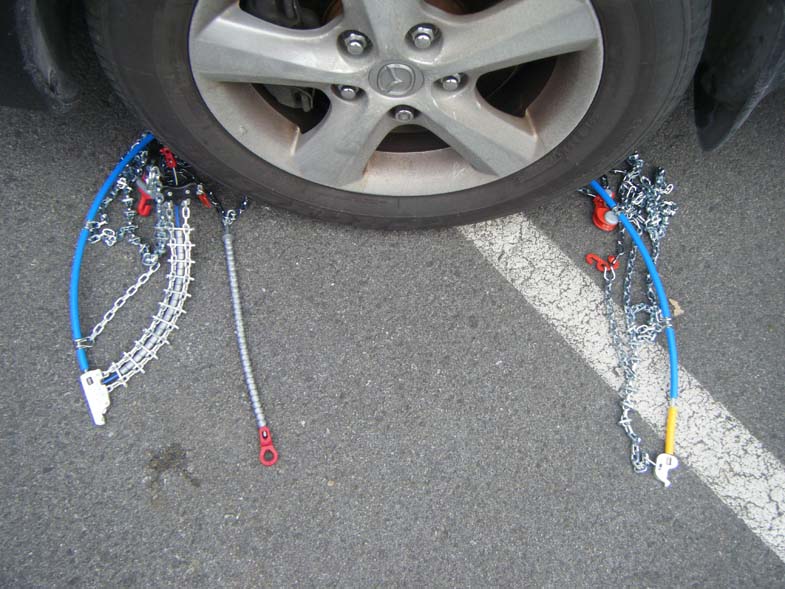 How to install Thule tire chains - Rack Attack Articles - Rack Attack