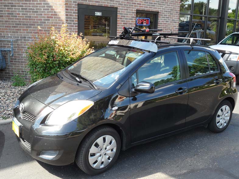 Toyota Yaris Roof Bike Rack - Rack Attack Articles - Rack Attack