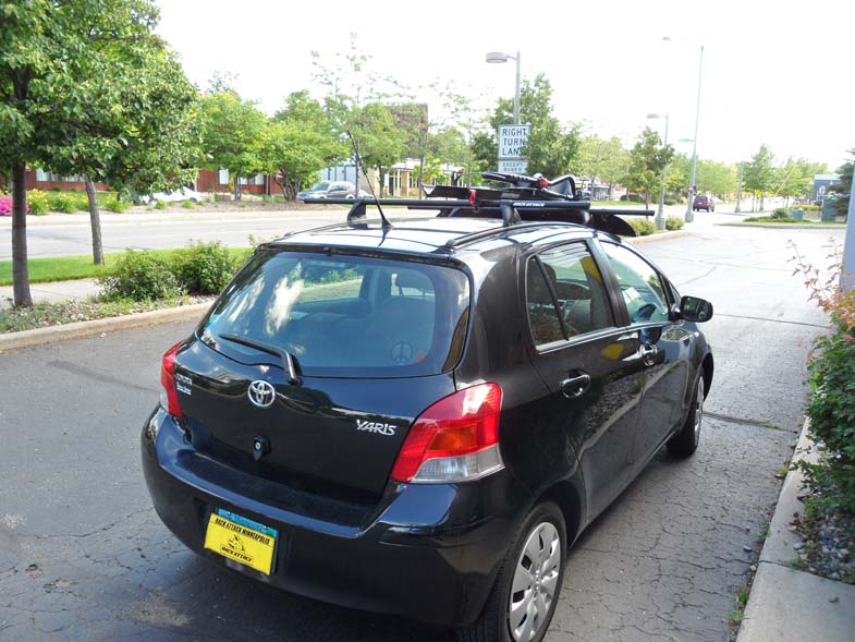 Toyota Yaris Roof Bike Rack - Rack Attack Articles - Rack Attack